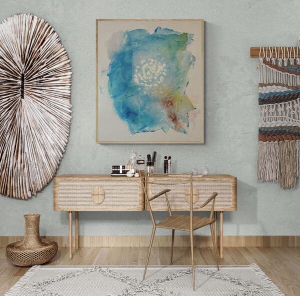 Heidi Bouz: Evoking Calm and Balance Through Abstract Expressionism in ...